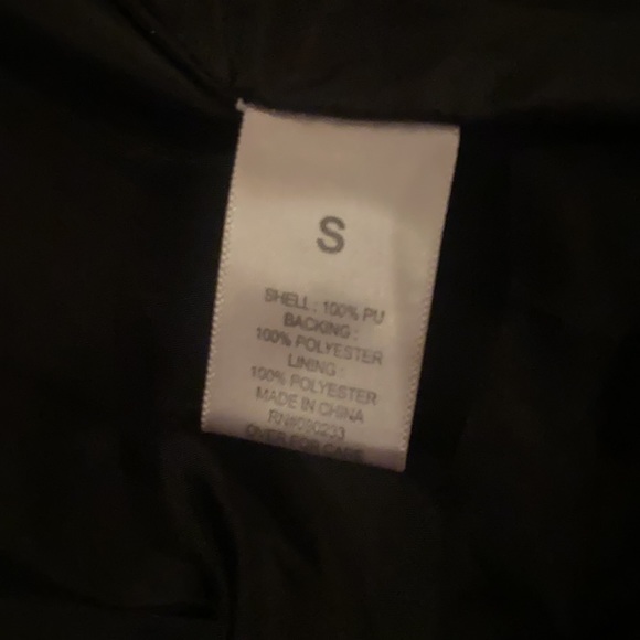 PacSun | Jackets & Coats | Pacsun La Faux Leather Jacket W Roses | Poshmark